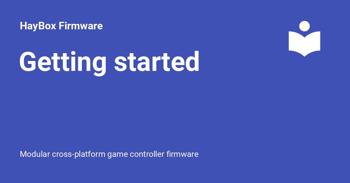 Getting started - HayBox Firmware